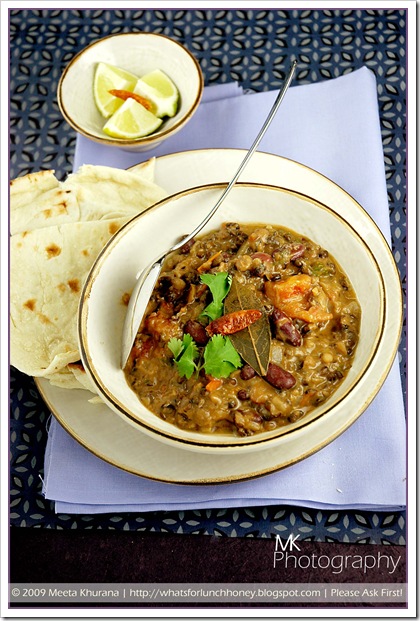 What's For Lunch Honey?: Bollywood Cooking: Mum's Creamy Black Lentils ...